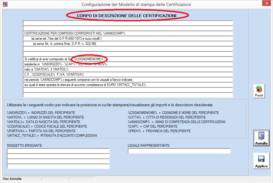 Compenso a Terzi e Certificazione Unica